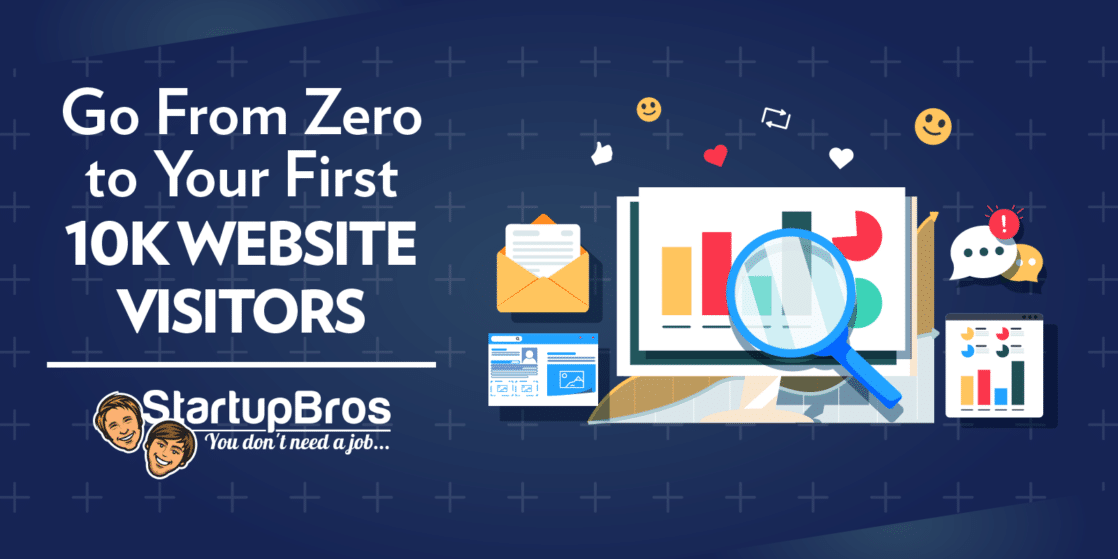 The Complete Formula to Get 10,000 Website Visitors - StartupBros